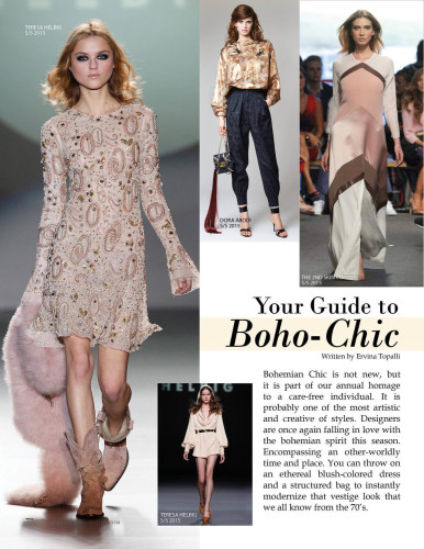 Fashion: Your Guide to Boho-Chic – Composure Magazine