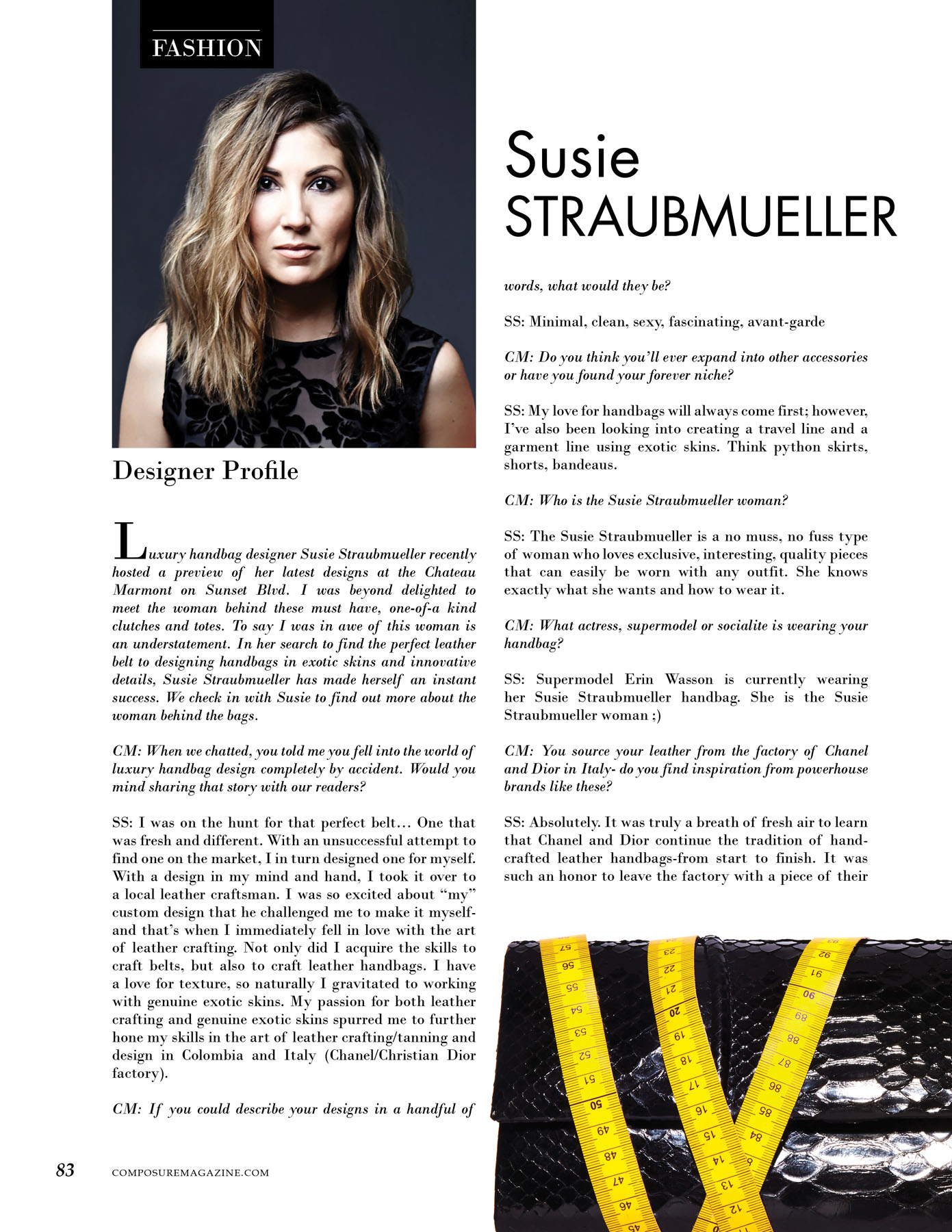 What Is A Fashion Designer Profile at Roberta York blog