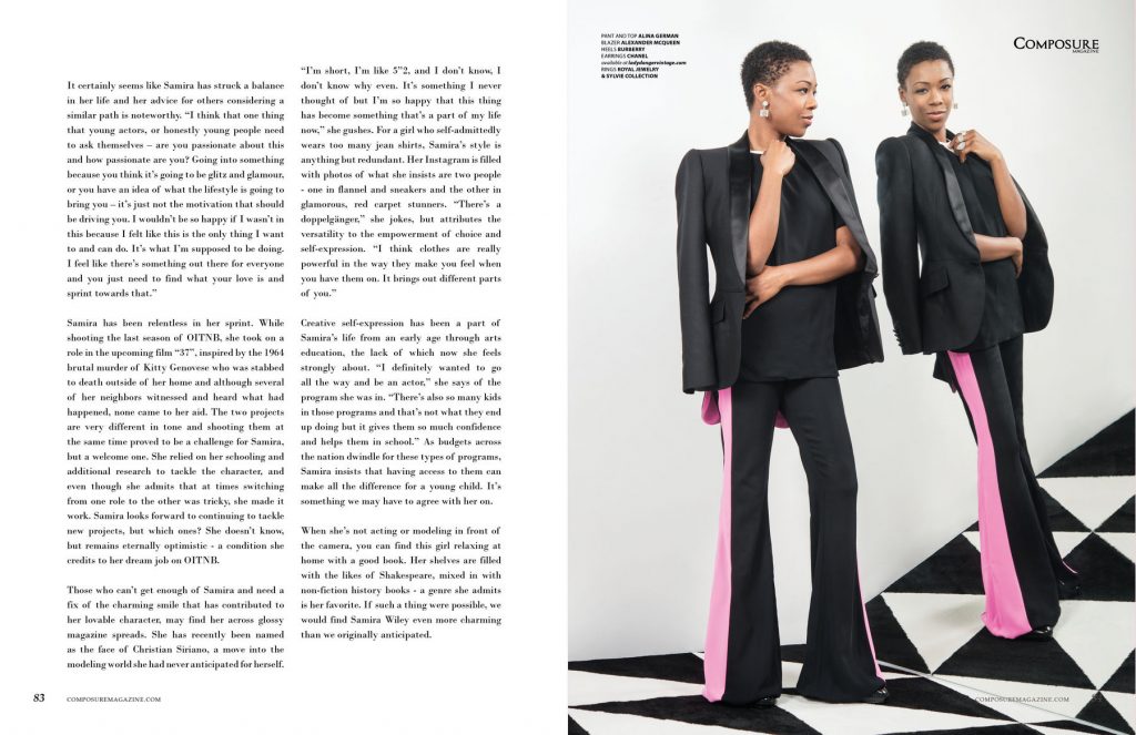 Samira Wiley – Composure Magazine