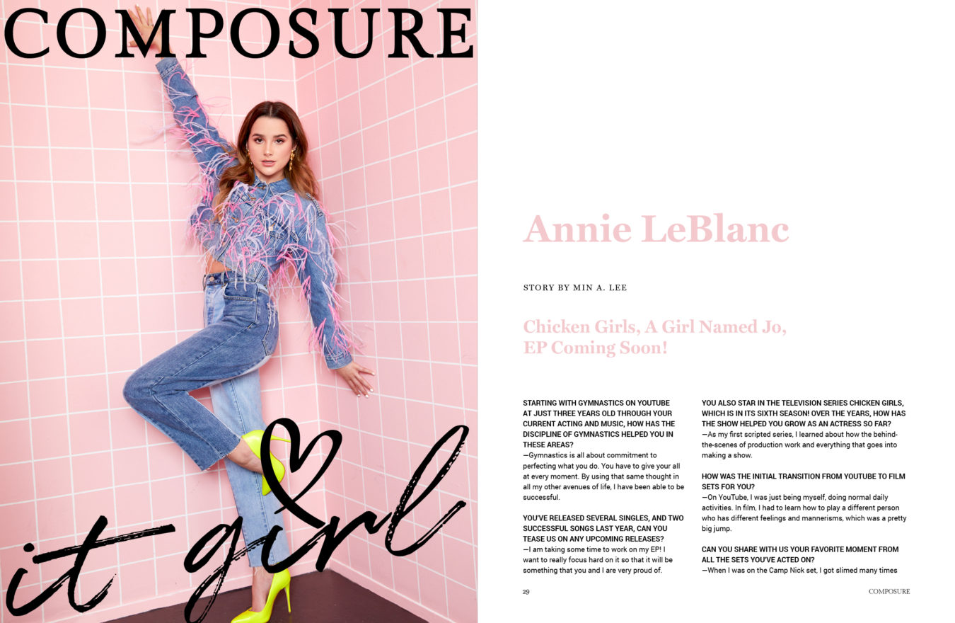 ANNIE LE BLANC – Composure Magazine