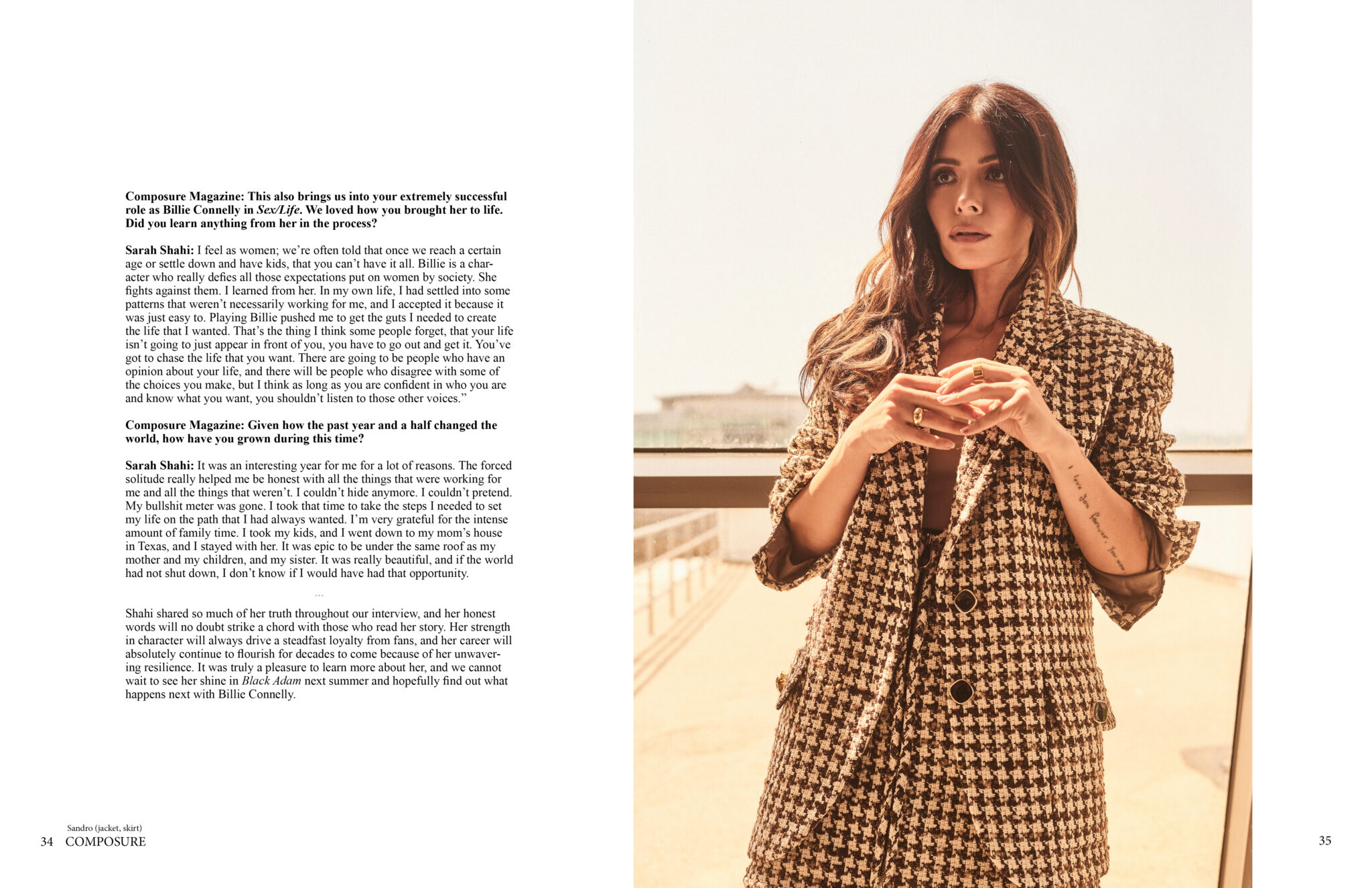 Sarah Shahi – Composure Magazine