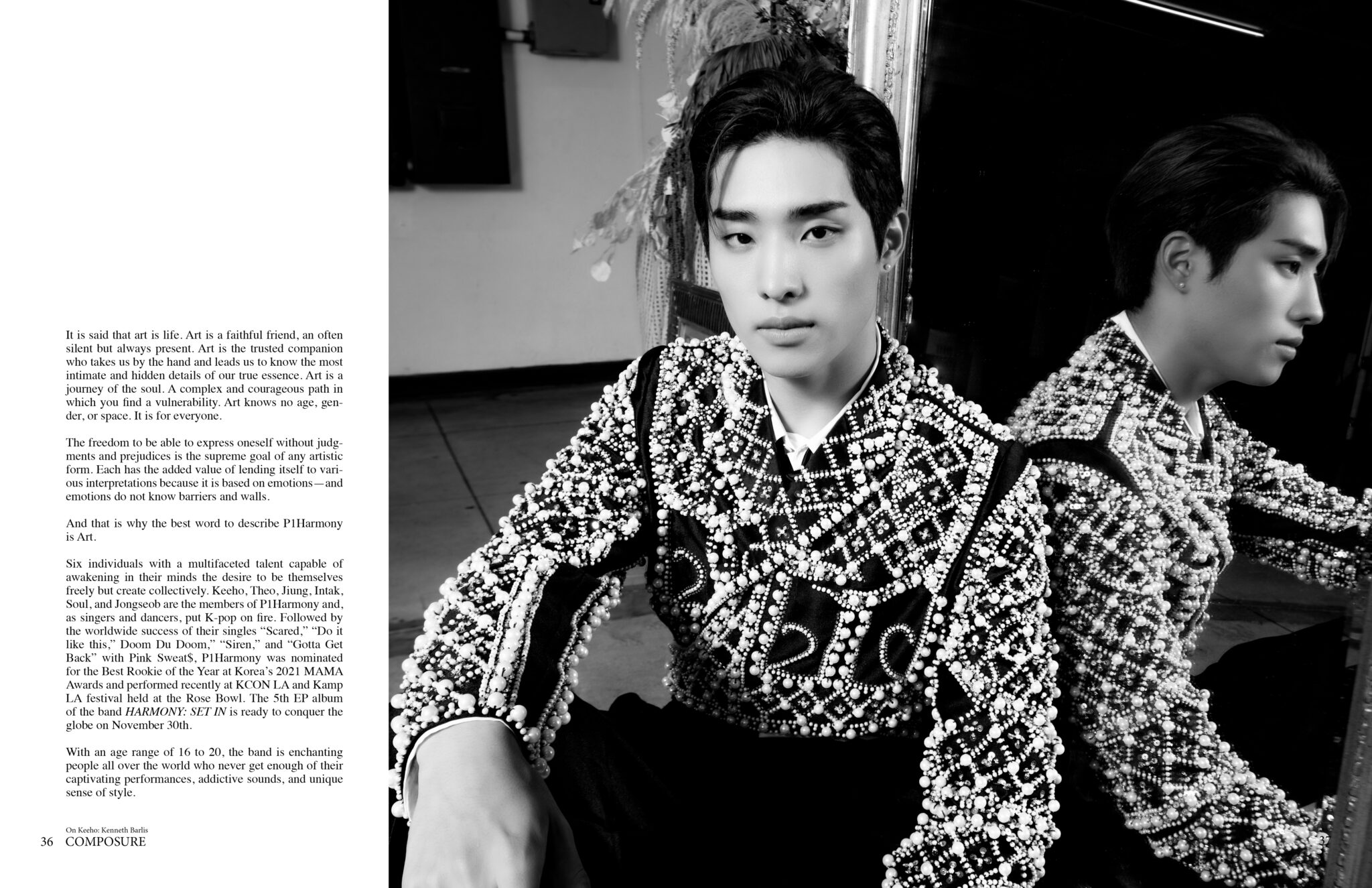 Issue 36 — P1HARMONY – Composure Magazine